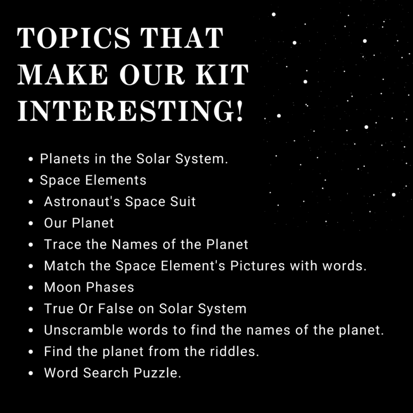 Solar System Kit – Creative Crazy Mom
