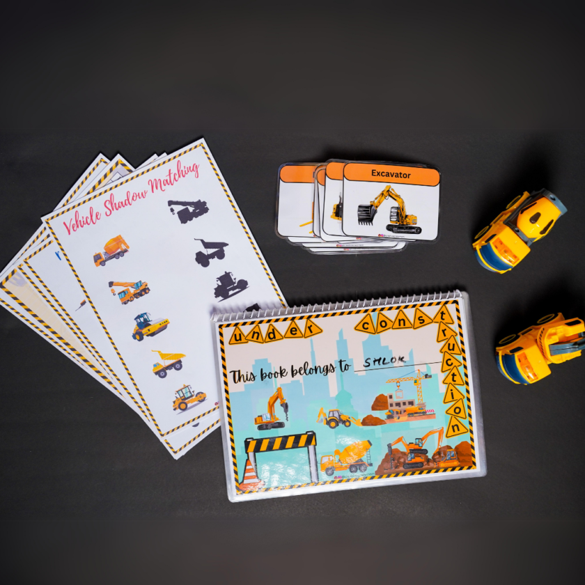 Construction Vehicles Kit – Creative Crazy Mom